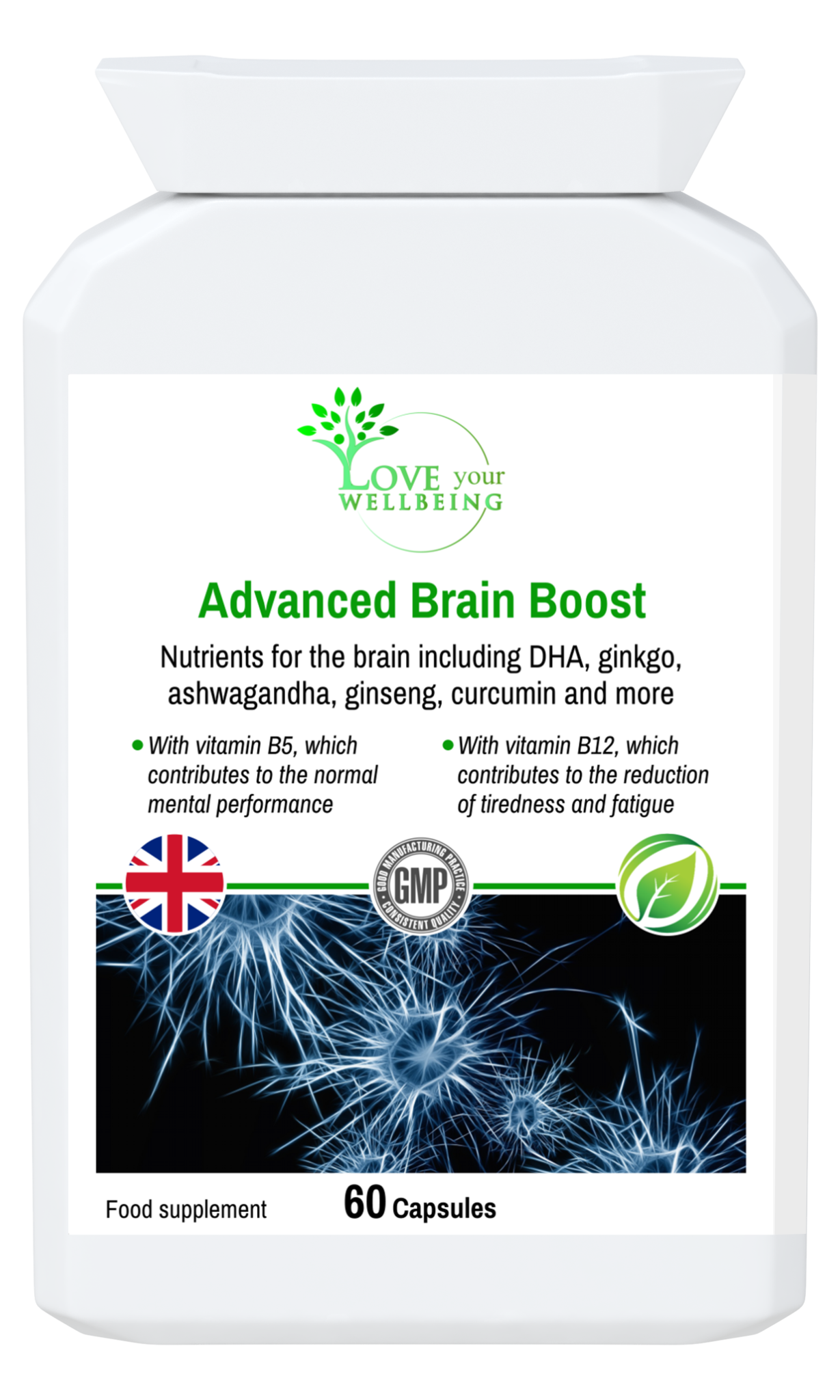Advanced Brain Boost | Love Your Wellbeing LTD